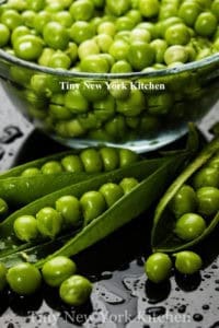 Sautéed Peas With Garlic – Tiny New York Kitchen